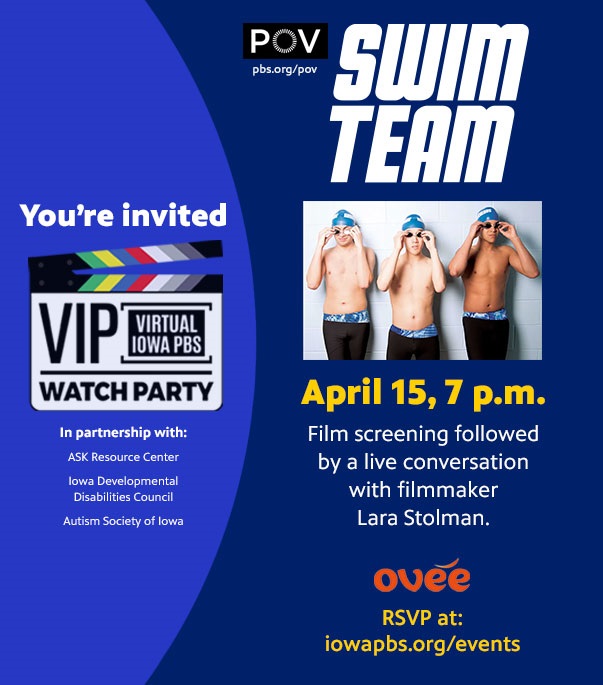 “Swim Team” Virtual Viewing Party – Autism Society of Iowa